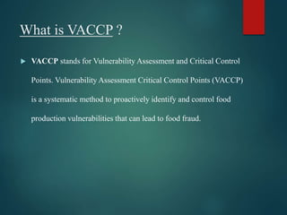 VACCP Awareness Session July 2020 | PPTX | Information and Network Security | Computing