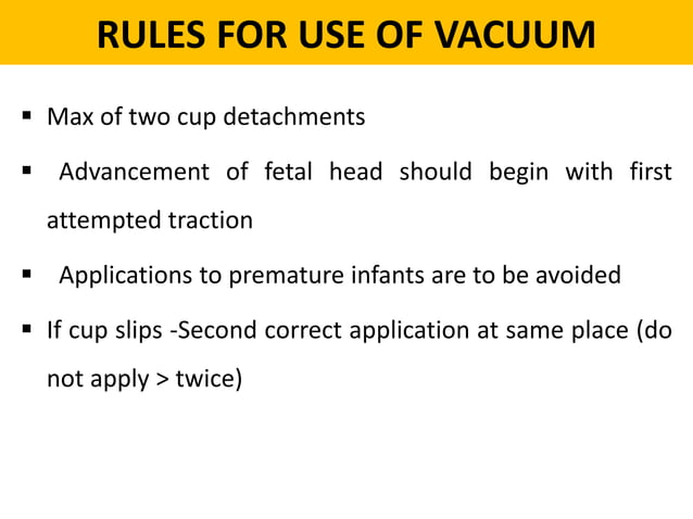VACCUM ASSISTED DELIVERY | PPT