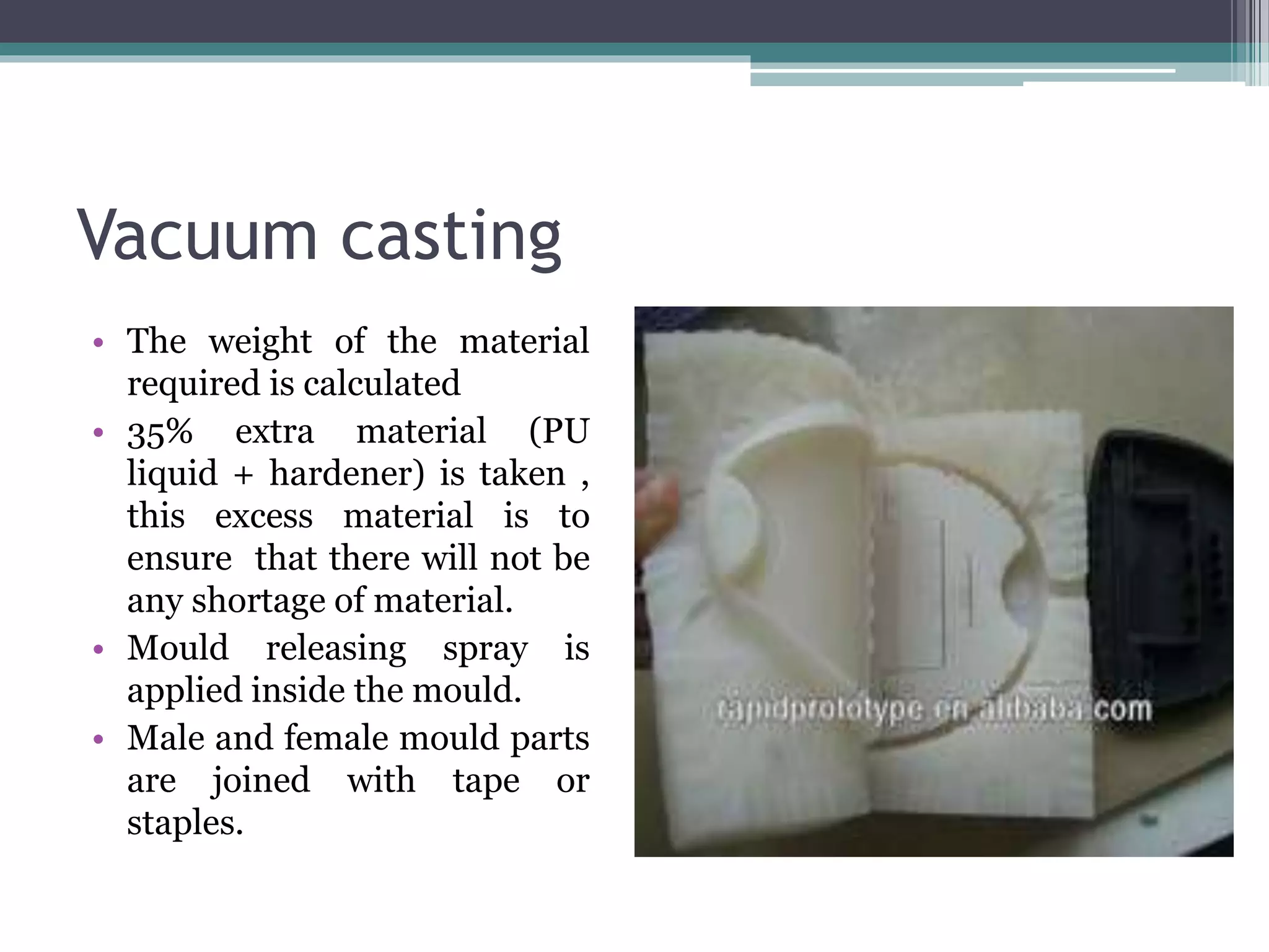 Vaccum Casting | PPTX