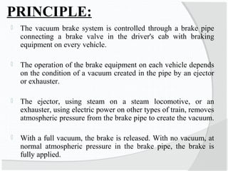 Vaccum braking system | PPT
