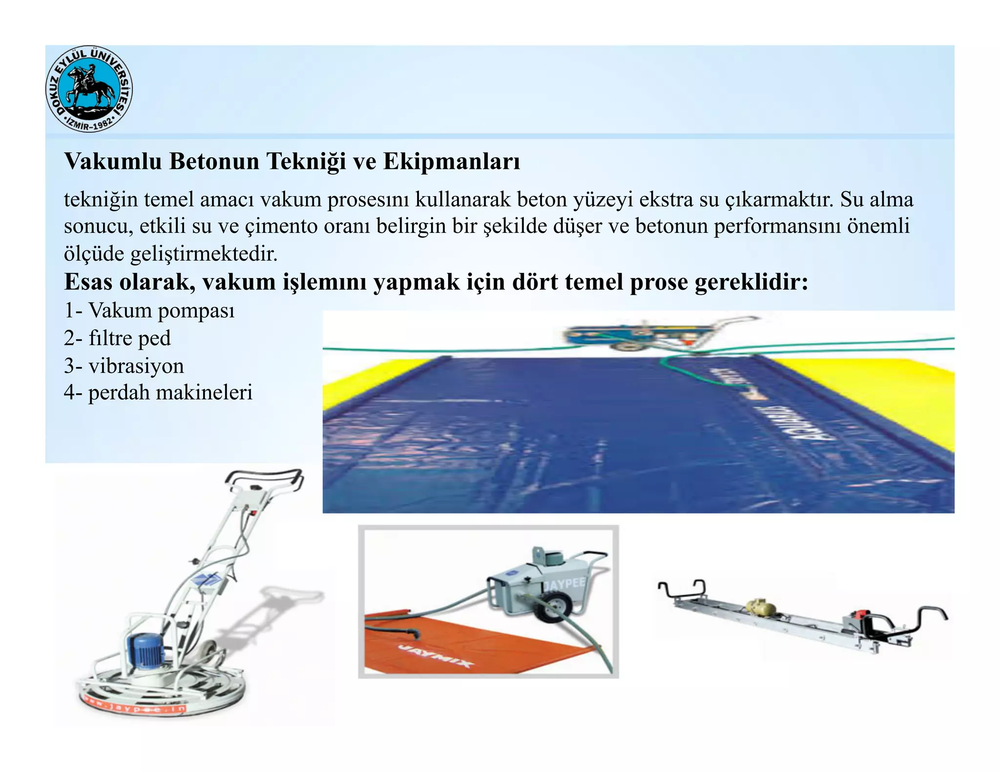 Vacuum concrete | PDF