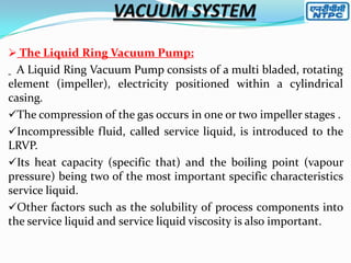 air evacuation system and lrpv (liquid ring vacuum pump) | PPTX