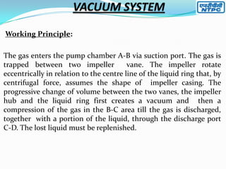 air evacuation system and lrpv (liquid ring vacuum pump) | PPTX