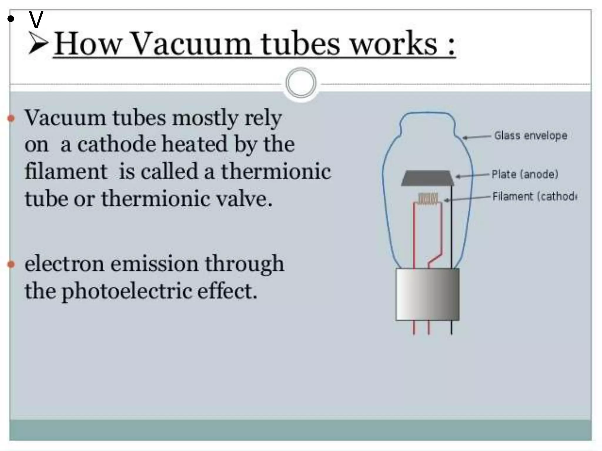 Vaccum tube | PPTX