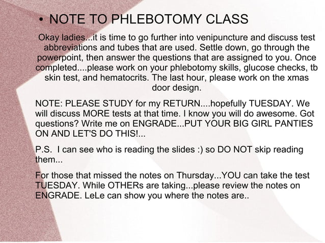 Vaccutainers intermediate | PPT