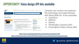 Challenges and Opportunities in Library Discovery | PPT