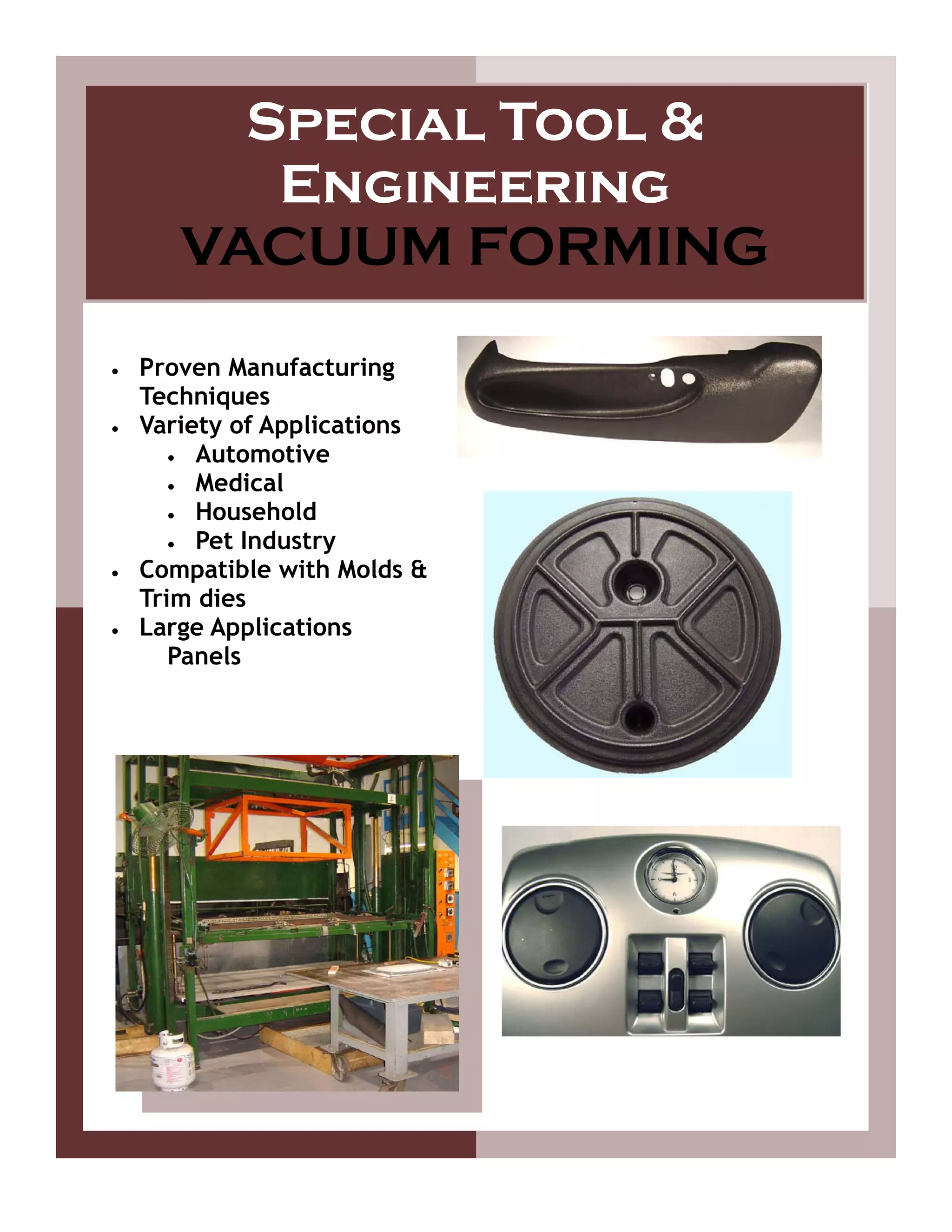 Vac Form Brochure | PDF