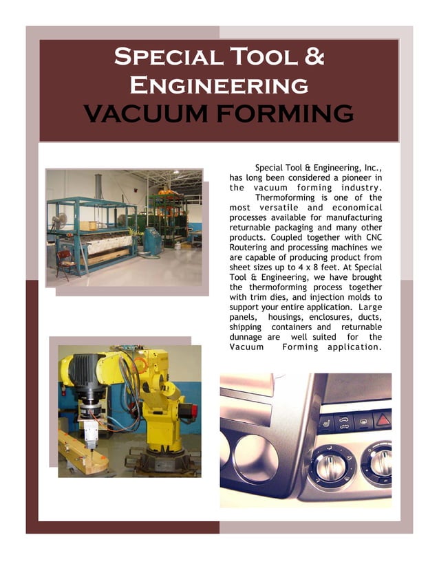 Vac Form Brochure | PDF