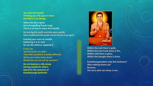Vachanas in english | PPTX | Hinduism | Religion & Spirituality