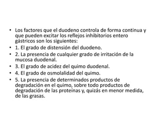 Vaciamiento gastrico | PPTX