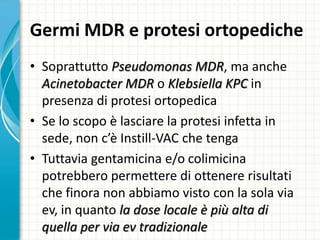 Vac instill e osteomieliti | PPT