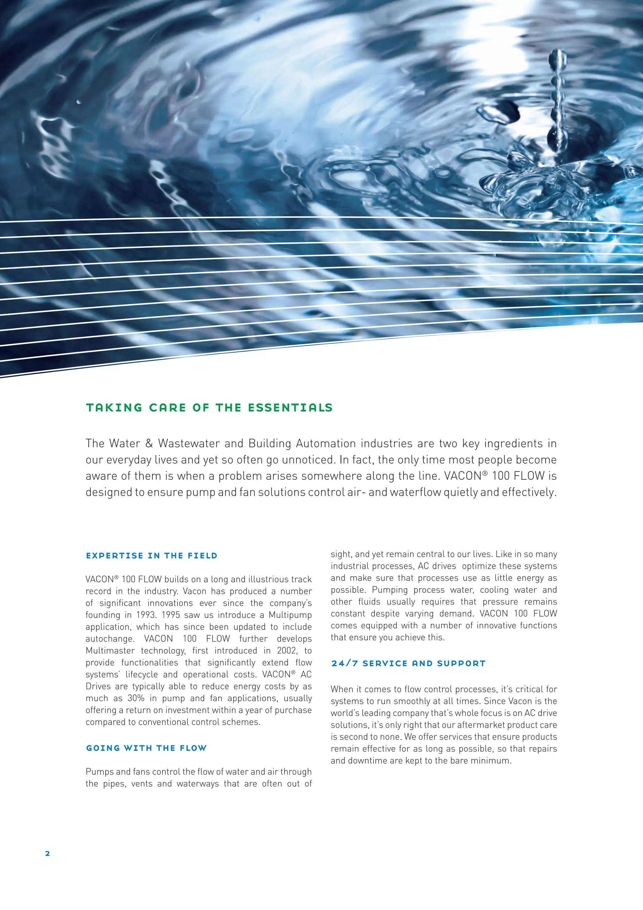 VACON 100 FLOW brochure | PDF