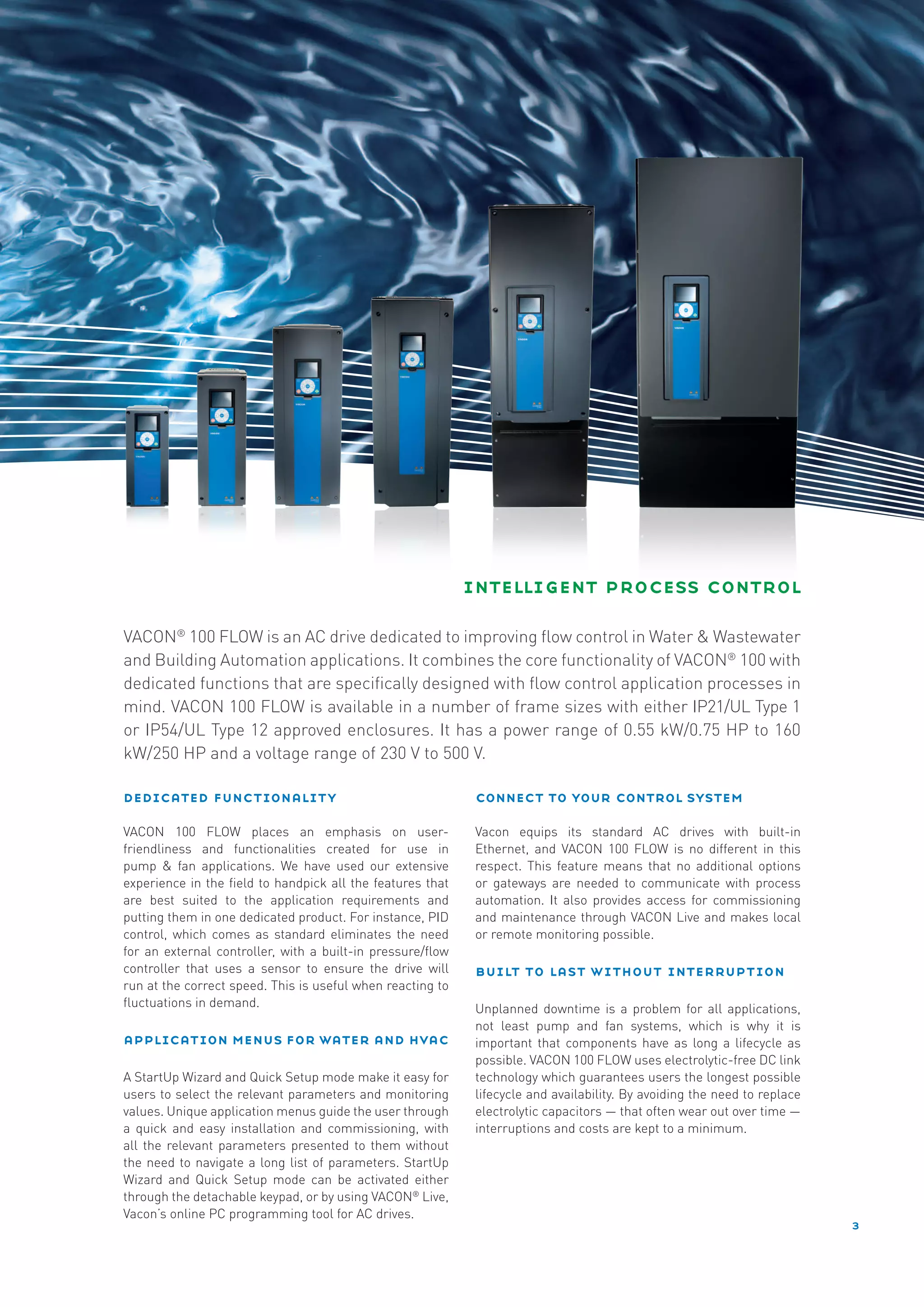 VACON 100 FLOW brochure | PDF