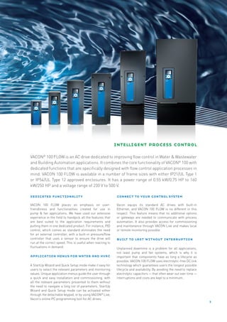 VACON 100 FLOW brochure | PDF