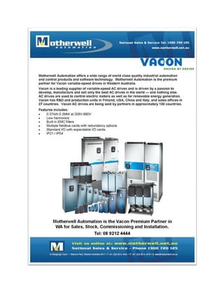 Vacon | PDF