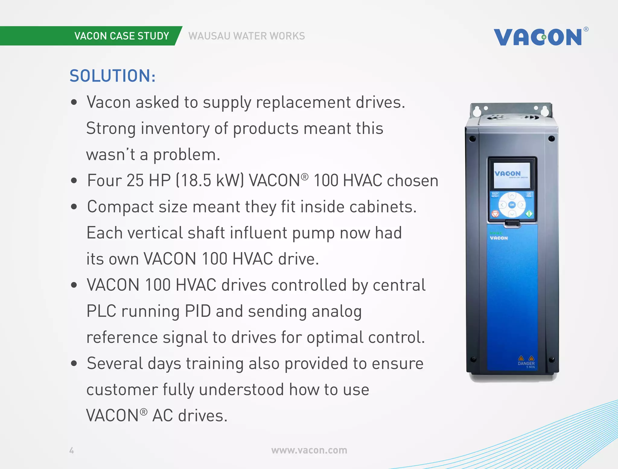 Retrofitting at Wausau Water Works | PDF | Home Appliances | Home & Garden