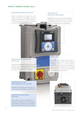VACON 100X & VACON 20X | PDF