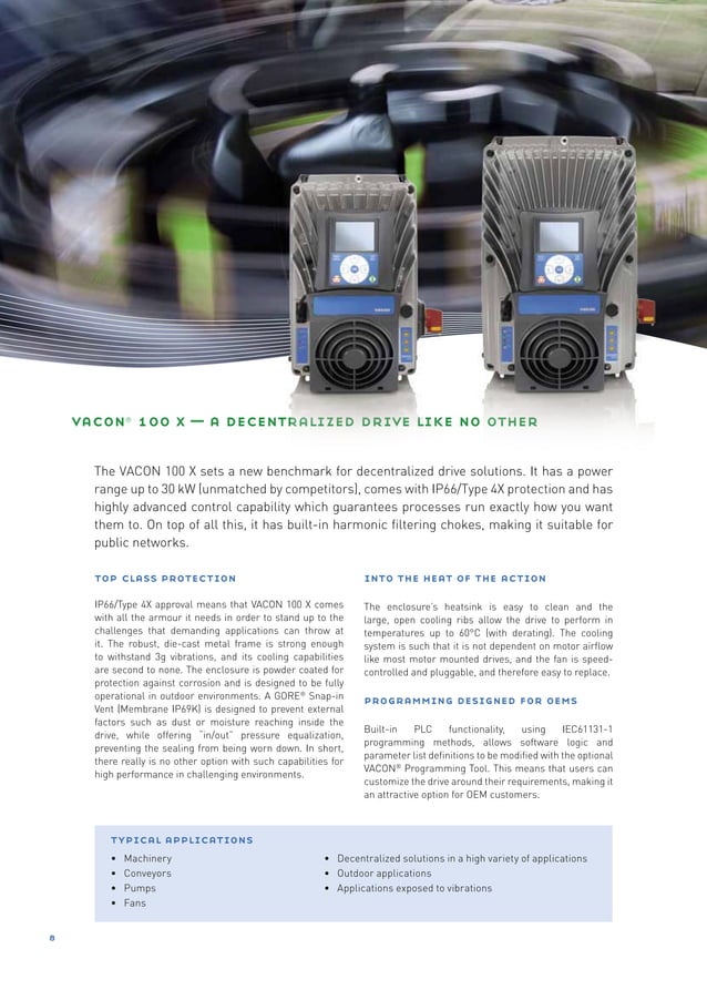 VACON 100X & VACON 20X | PDF