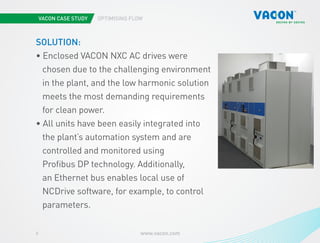 Vacon case study. Optimized flow at Gestamp Biomass in Spain | PDF ...