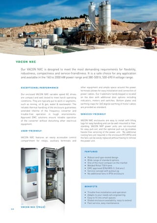 Vacon NXP & NXC AC Drives | PDF