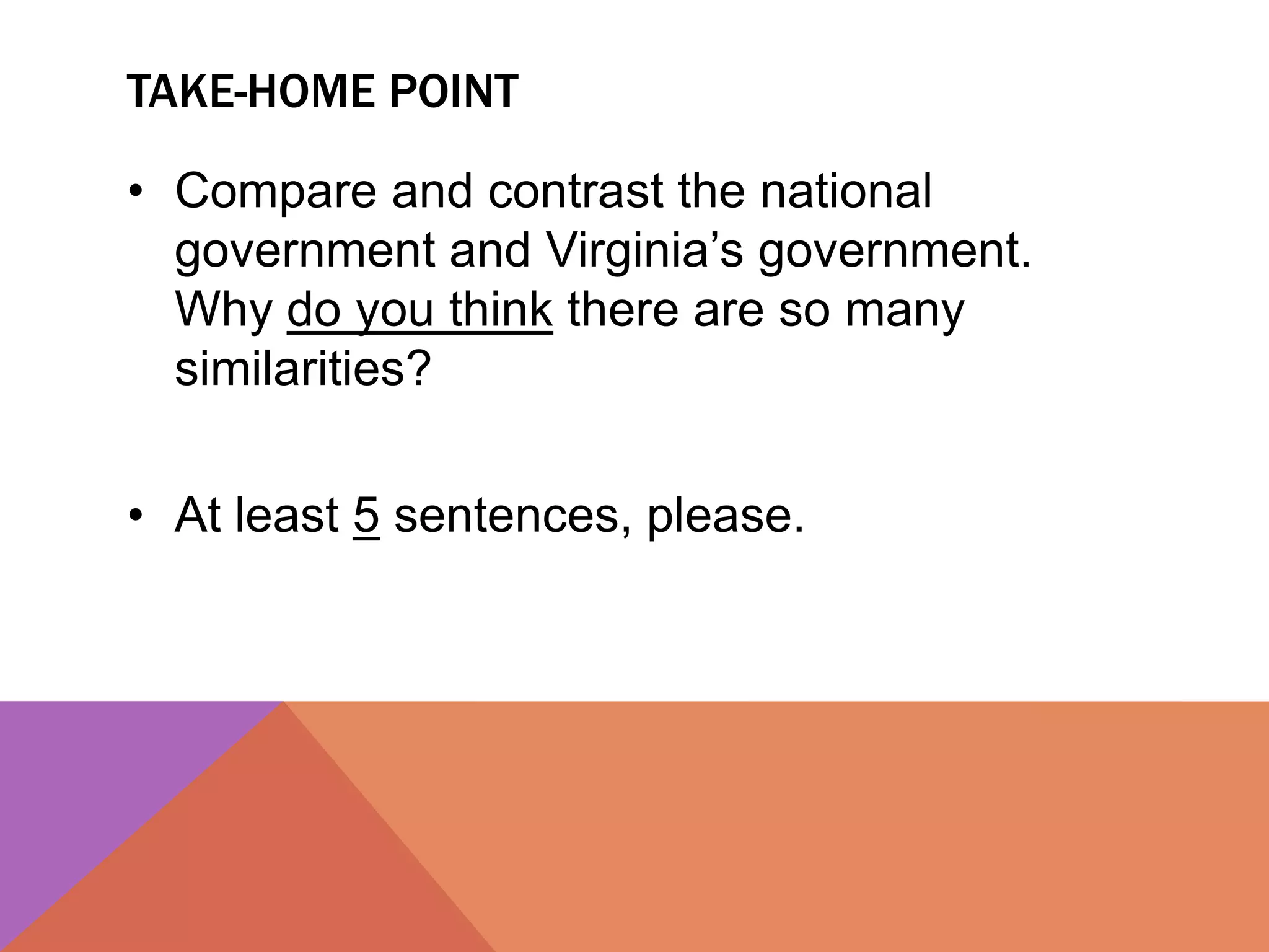 Va constitution & overview of state govts | PPTX