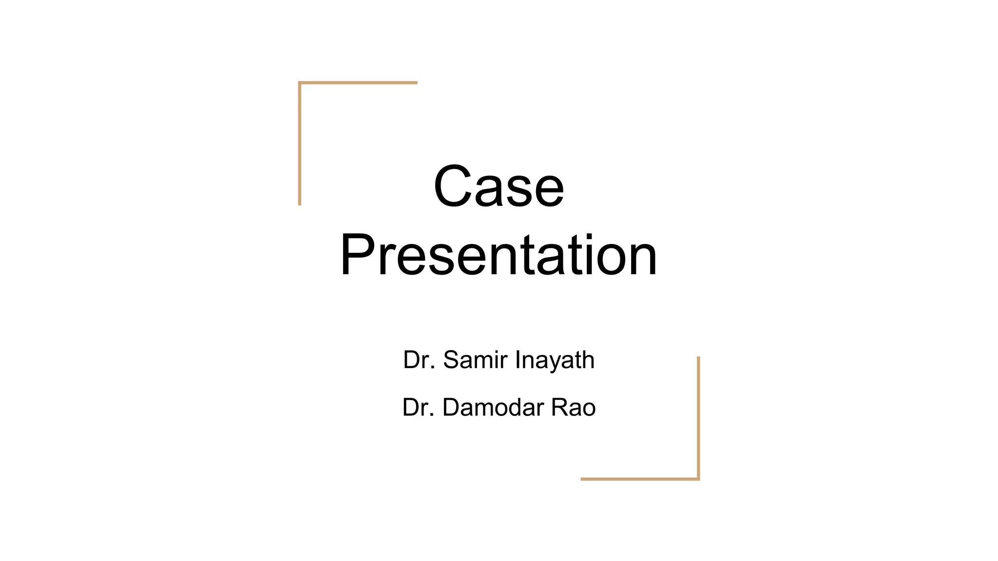 VACTER Pediatric Anaesthesia Case Presentation | PPTX