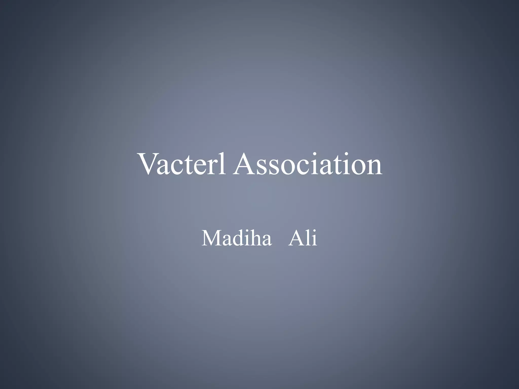 Vacterl association: embryology and recognition | PPTX