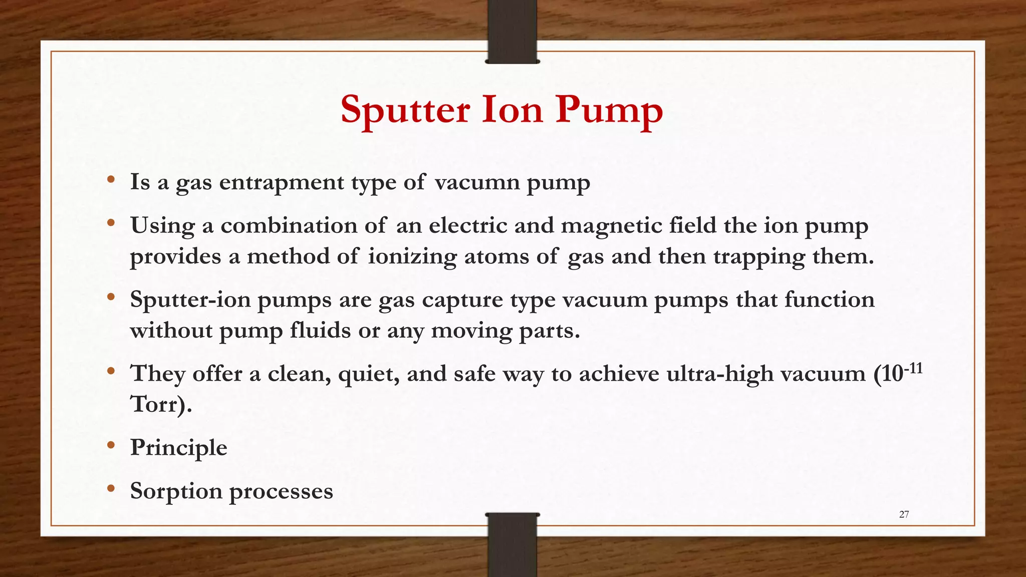 Vacuum | PPTX