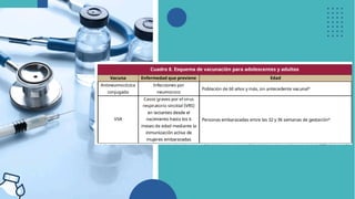 Presentación esquema de vacunación 2026 México | PDF