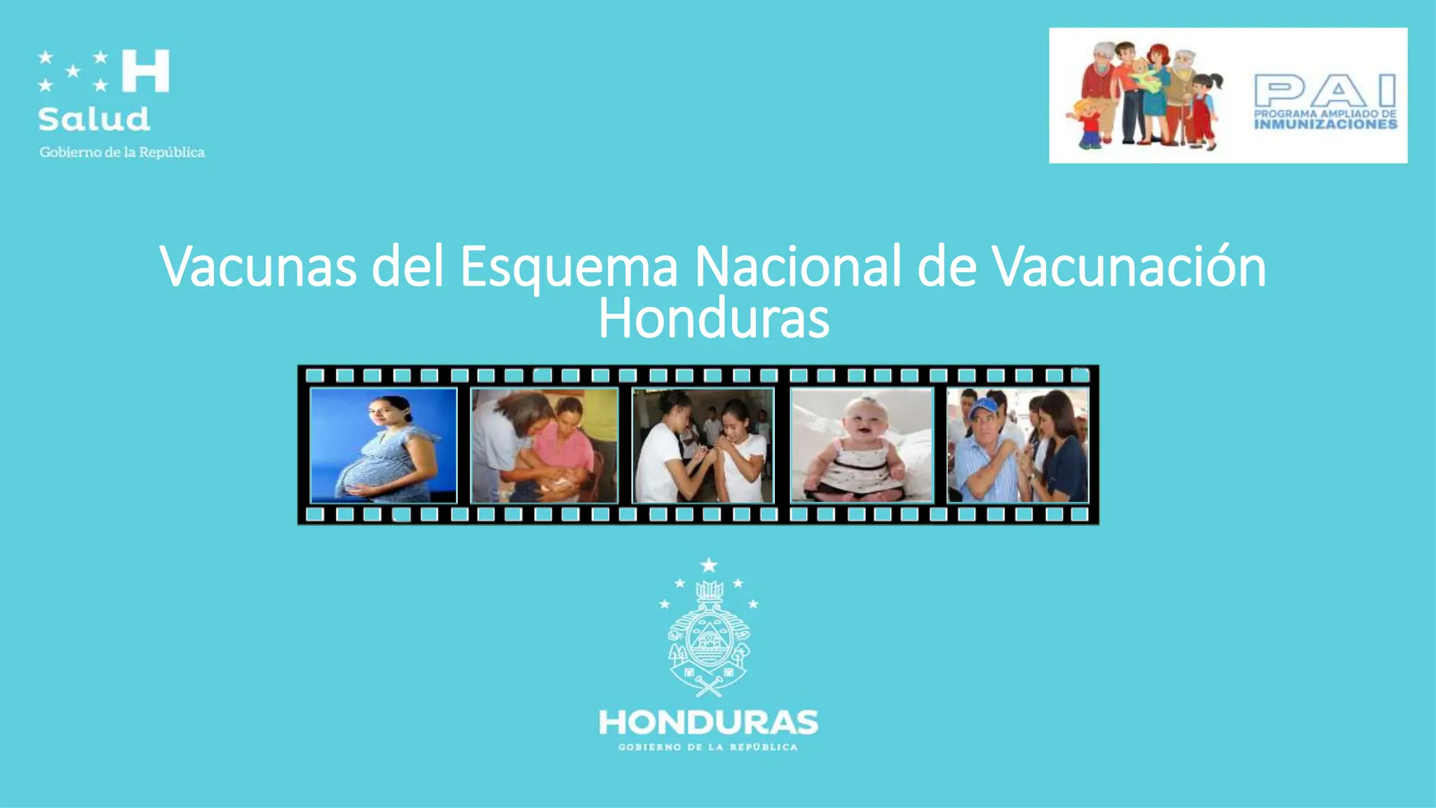 Vacunas del PAi 20231 para niño menor de 5 anos en Honduras | PPT