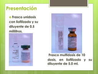 Vacuna toxoides tetánico y diftérico (td) | PPTX