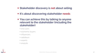 Va_Customer/Stakeholder Discovery | PPT
