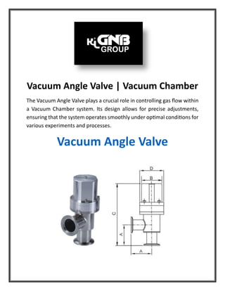 Vacuum Angle Valve | Vacuum Chamberjjhdf | PDF