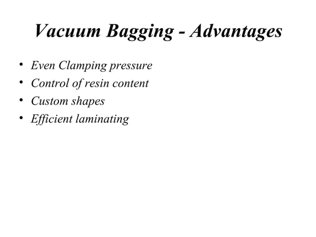 Vacuum bag molding | PPT