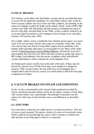 Vacuum braking system | DOCX