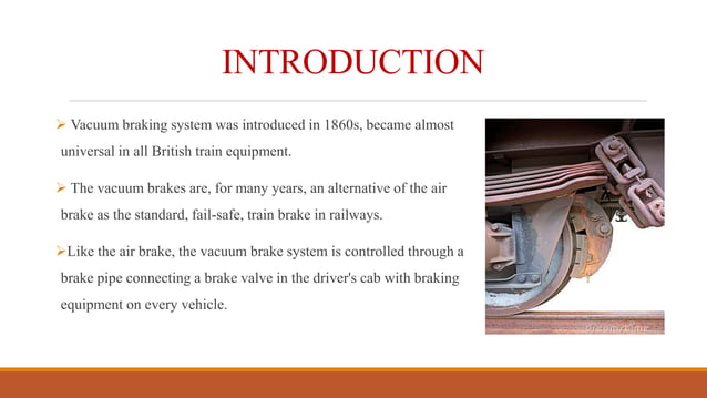 Vacuum braking system | PPTX | Auto Repair | Automotive