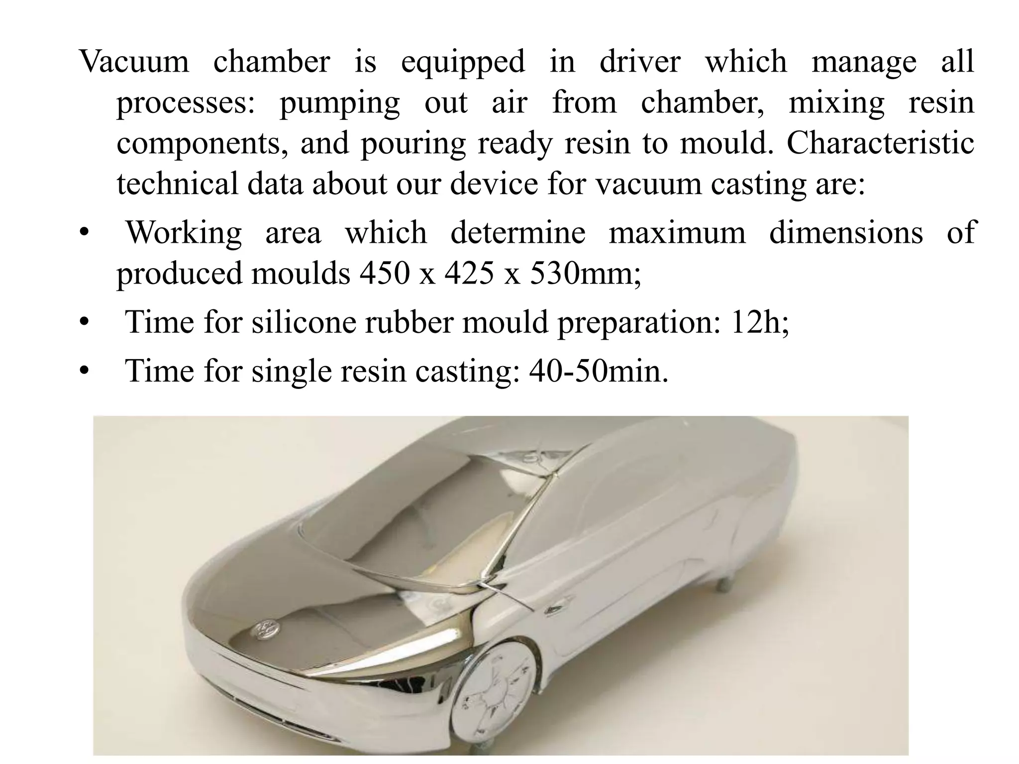 Vacuum casting rp systems | PPTX
