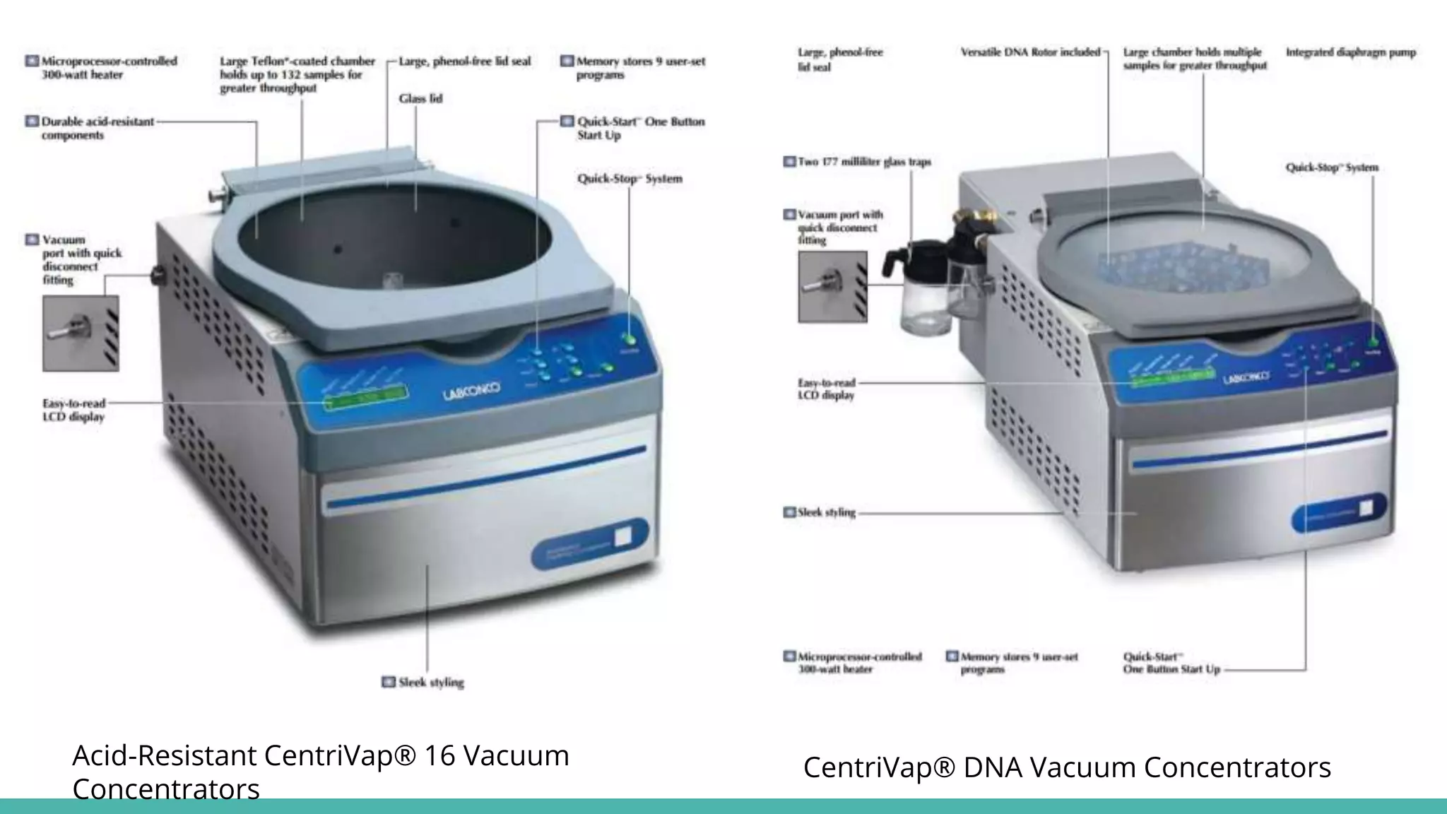 Vacuum centrifuge/concentrators | PPTX