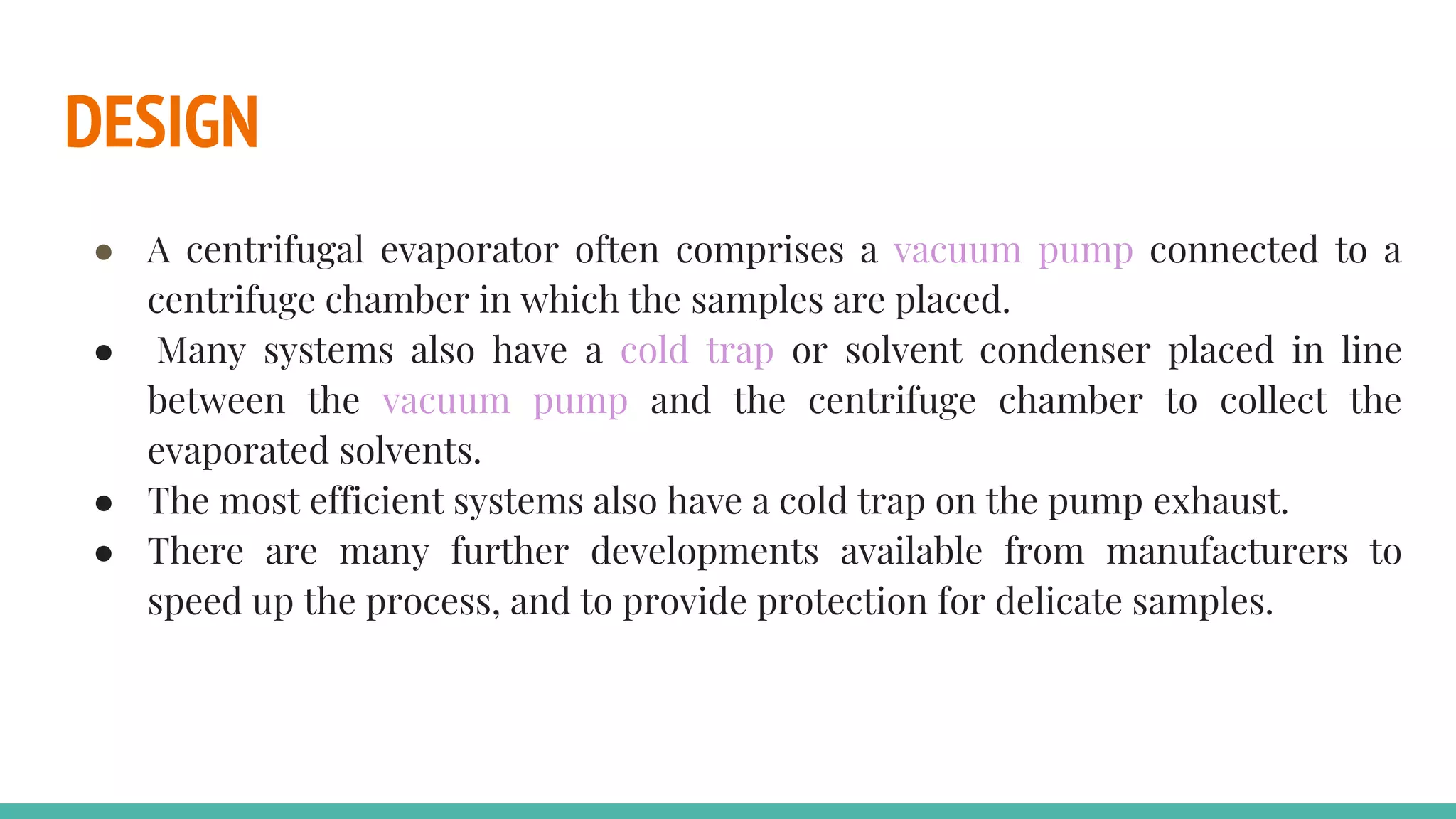 Vacuum centrifuge/concentrators | PPTX