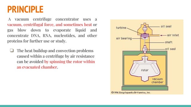 Vacuum centrifuge/concentrators | PPTX | Physics | Science