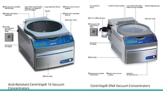 Vacuum centrifuge/concentrators | PPTX