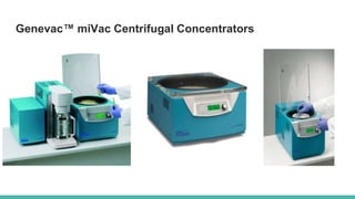 Vacuum centrifuge/concentrators | PPTX