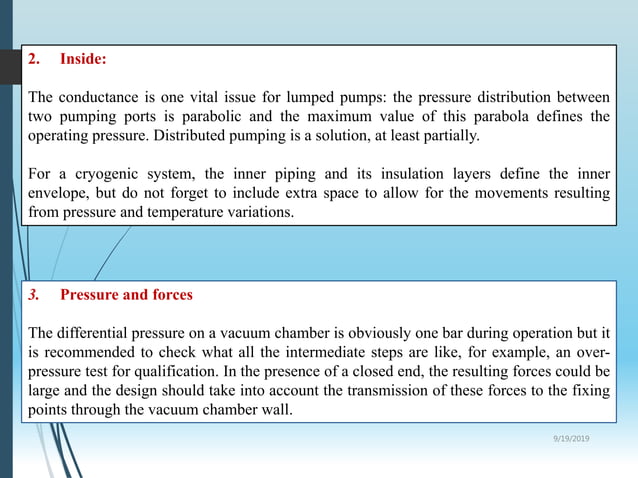 Vacuum chamber design | PPTX | Physics | Science