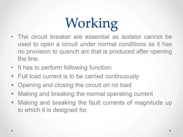 Vacuum circuit breaker selection of circuit breakers | PPTX | Computer Networking | Computing