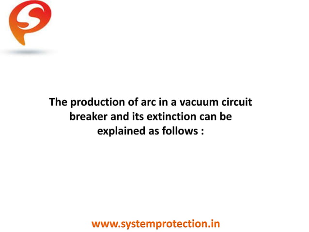 Vacuum circuit breaker (vcb) principle, construction and working | PPTX ...