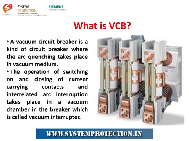 Vacuum Circuit Breaker (VCB) Working and Applications | Uses Of VCB ...