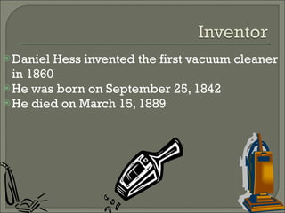 Vacuum cleaner | PPT