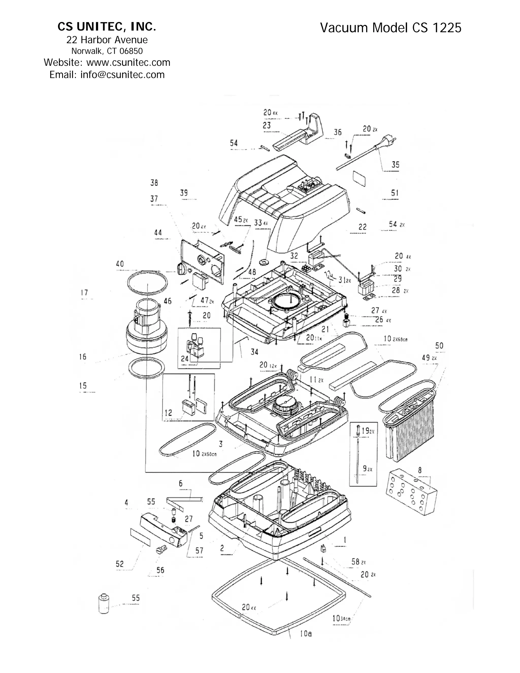 Industrial Vacuum: CS 1500 | PDF