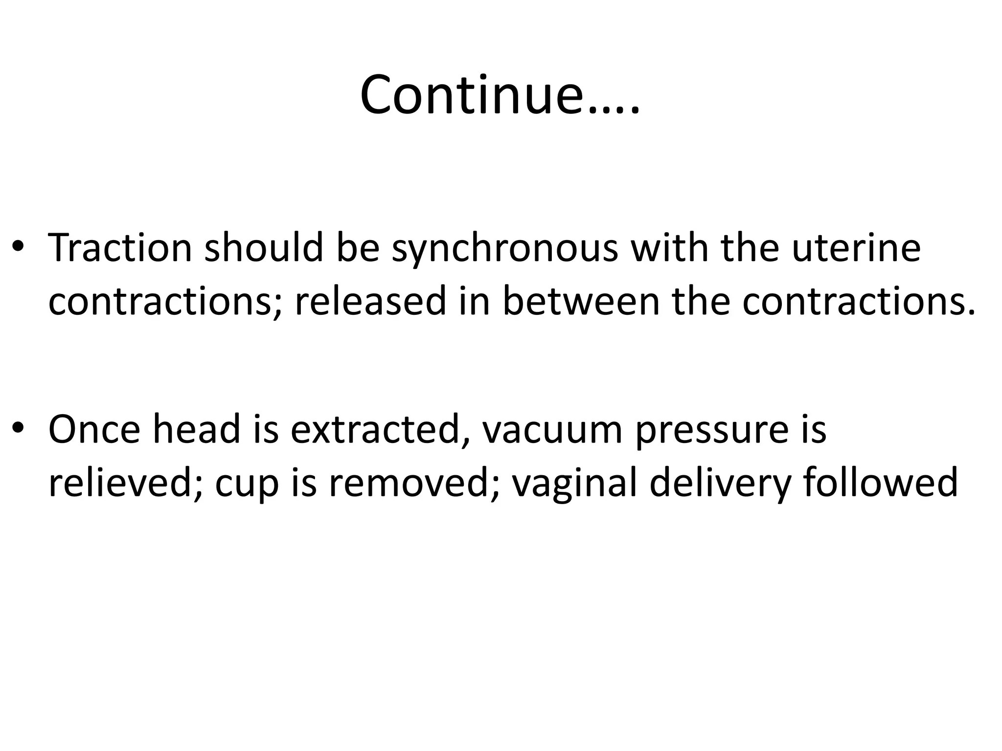 Vacuum Delivery | PPTX