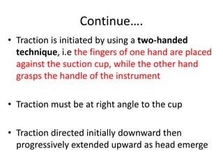 Vacuum Delivery | PPTX